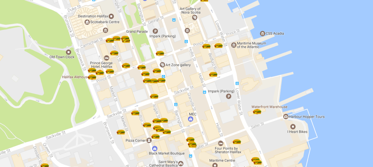 The Burger Map | Life of Burgers